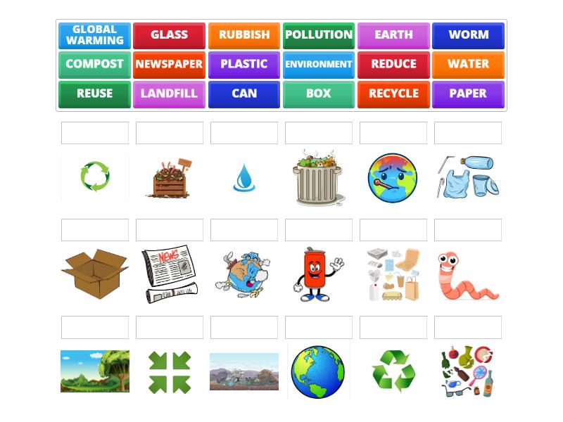 Recycling - Match up