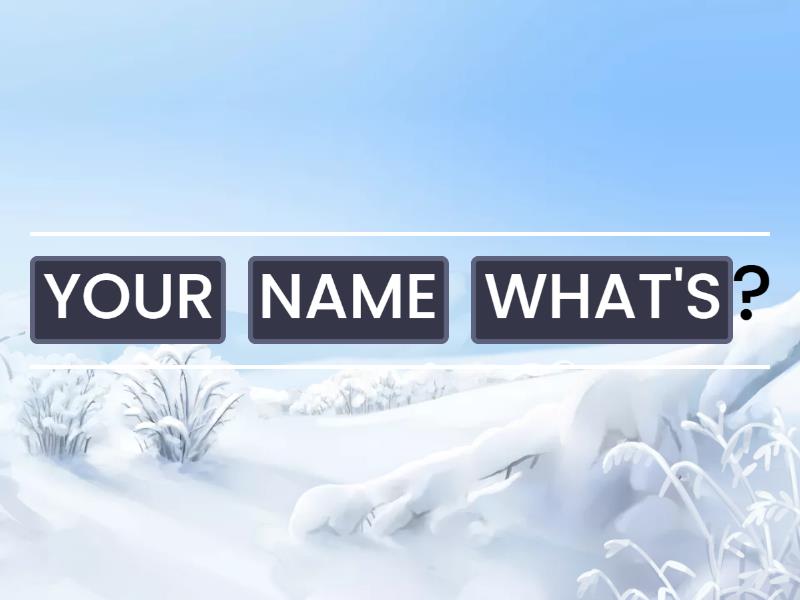 3. PRACTICE - Unjumble