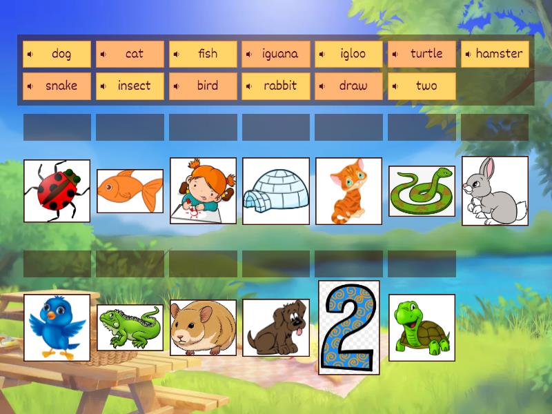 Superkids 1_Unit 5_ Pet day - Match up