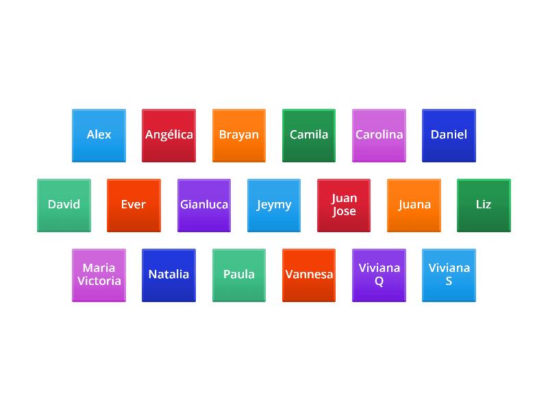 MEG TEAM US - Seating plan