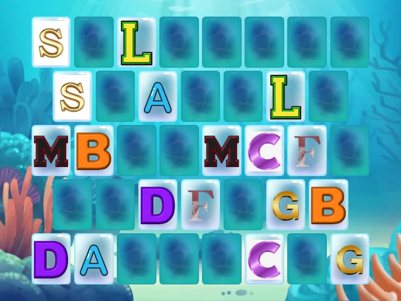 ALFABETO - Matching pairs