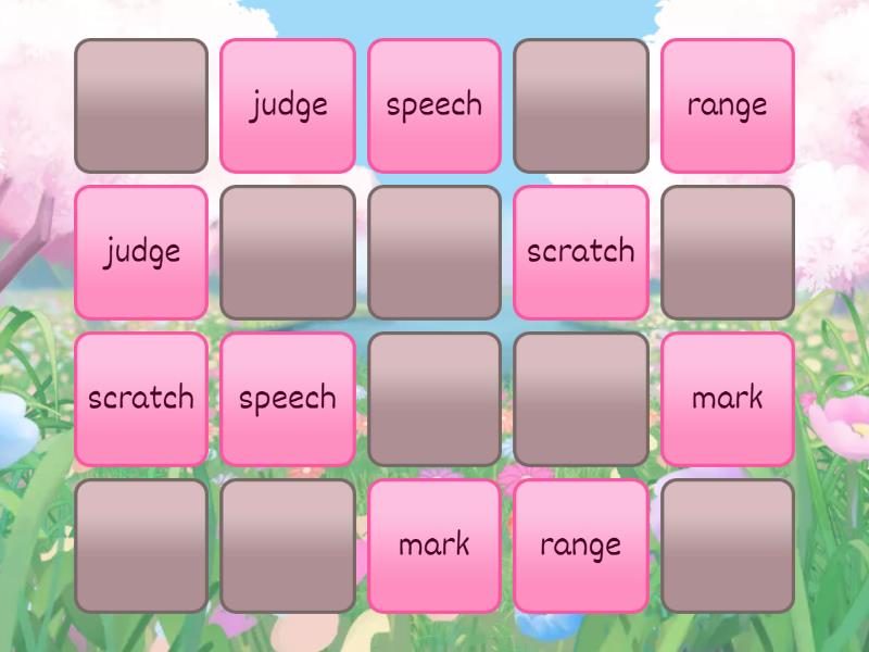 Spelling Lesson 23: Complex Consonants ck/k, tch/ch, dge/ge - Matching ...