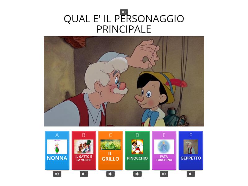 PINOCCHIO - Quiz