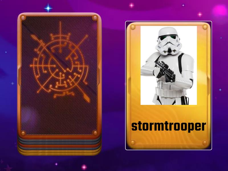 Star wars - Speaking cards
