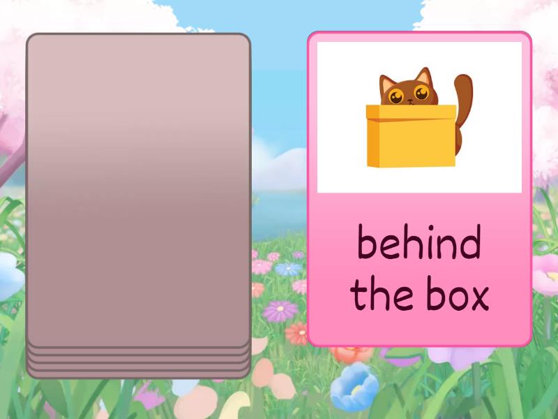 prepositions - Speaking cards