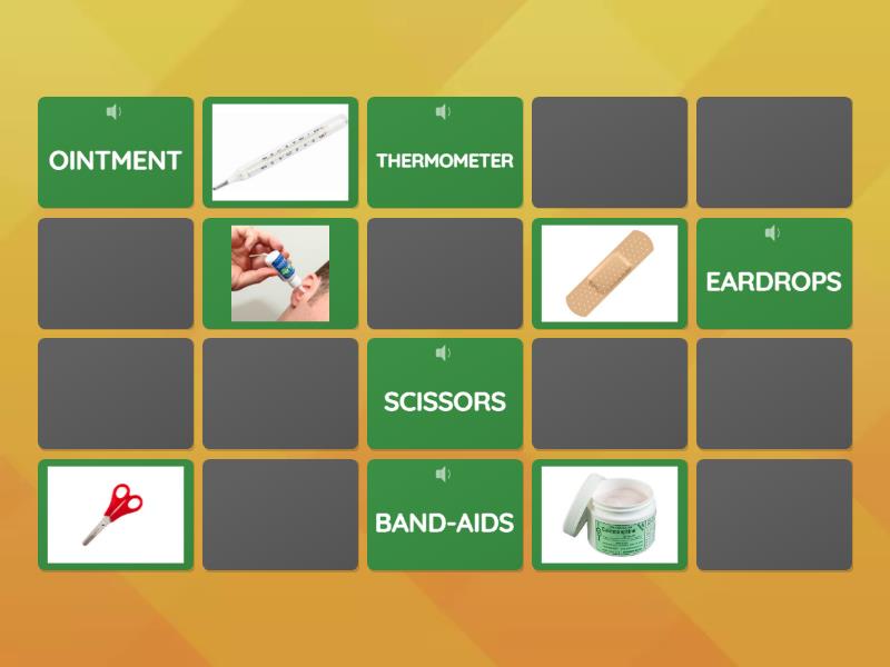 FIRST AID KIT 3 - Matching pairs