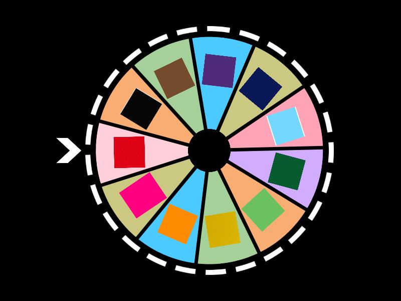 Colors - Spin the wheel