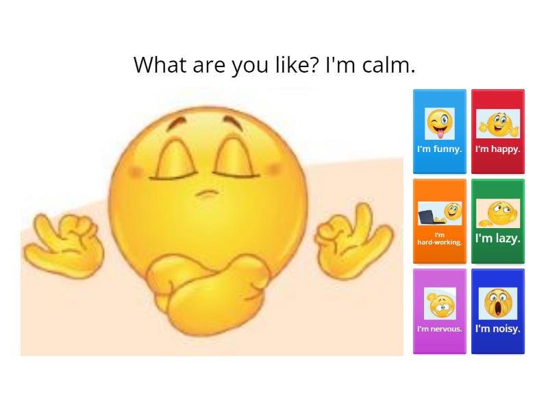 What are you like? / What is he/she like? - Quiz