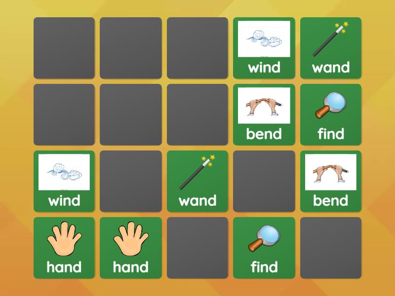 ND cluster word match - Matching pairs