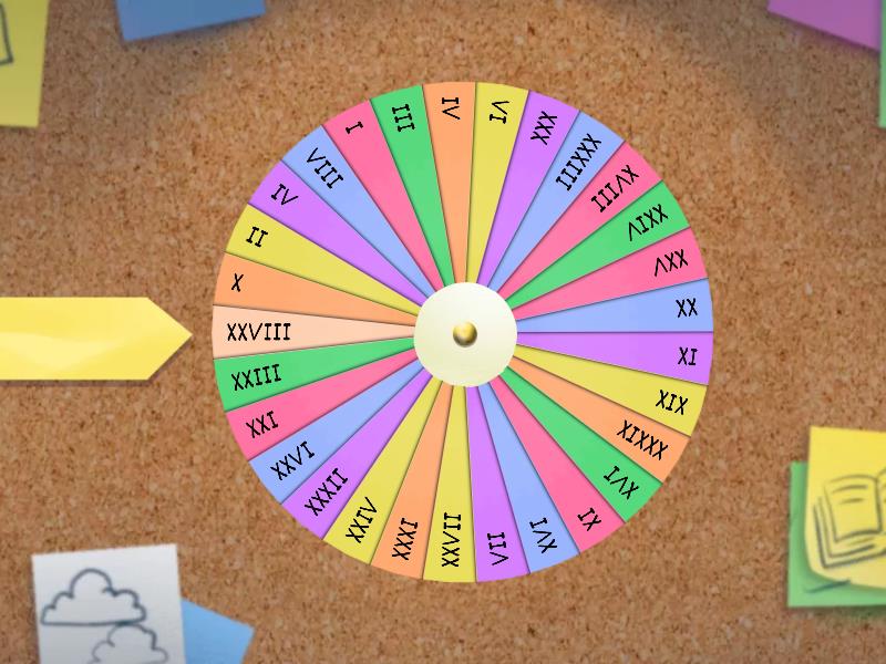 Poți spune ce numere sunt scrise? - Spin the wheel