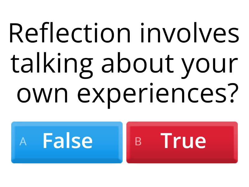 Reflective Practice - Quiz