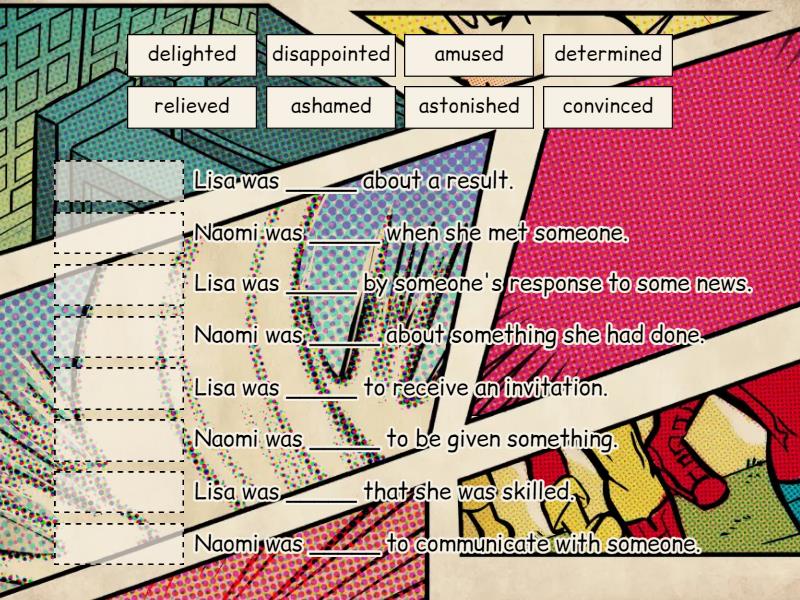 First Trainer 2 - Test 1 (p. 34 ex. 2) - Match up