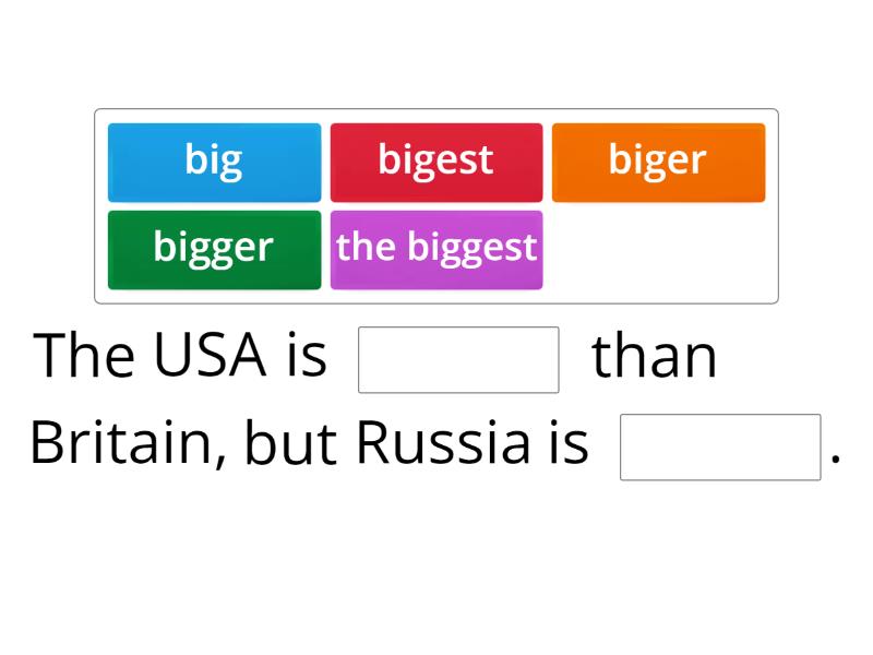 FF3 Unit 9 comparatives and superlatives - Missing word