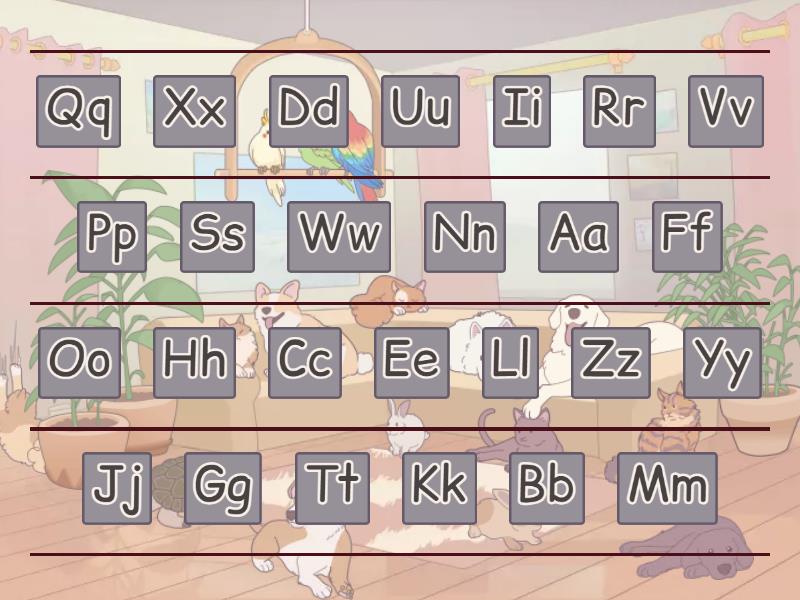 Alphabet - Unjumble