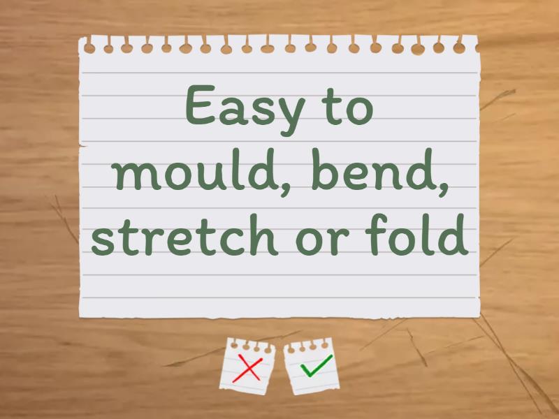 Properties of Materials - Flashcards