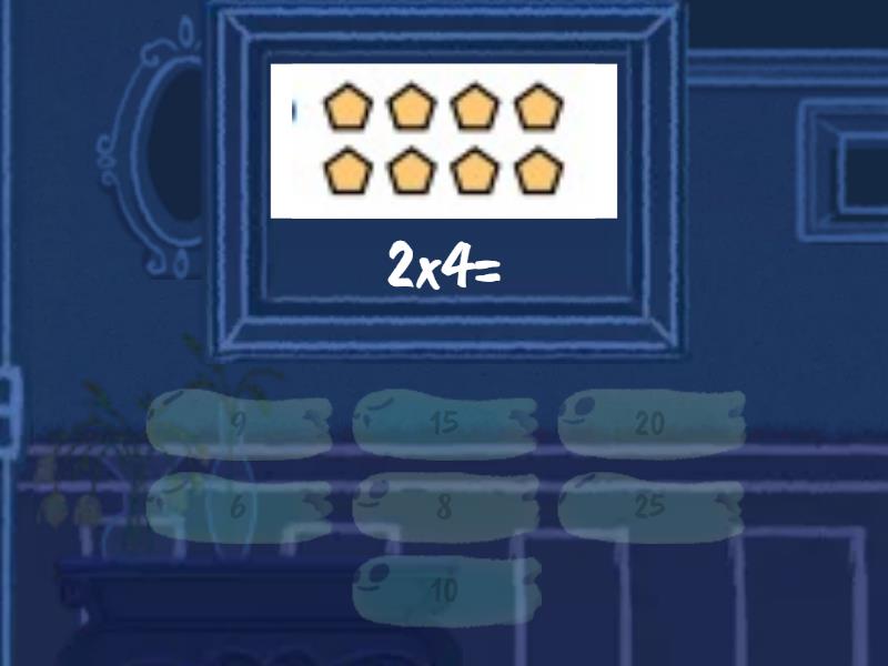 Multiplication and arrays - Find the match