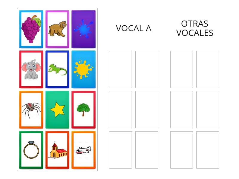 VOCAL A A - Group sort