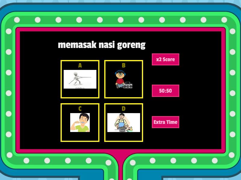 Cekap 2B - Unit 9 Pel 4 (Frasa) - Gameshow quiz