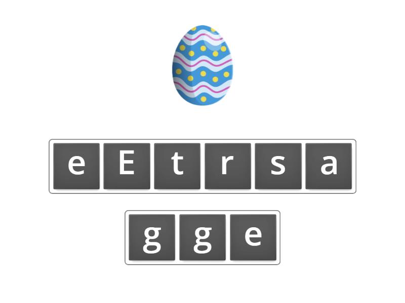 : Easter - Anagram