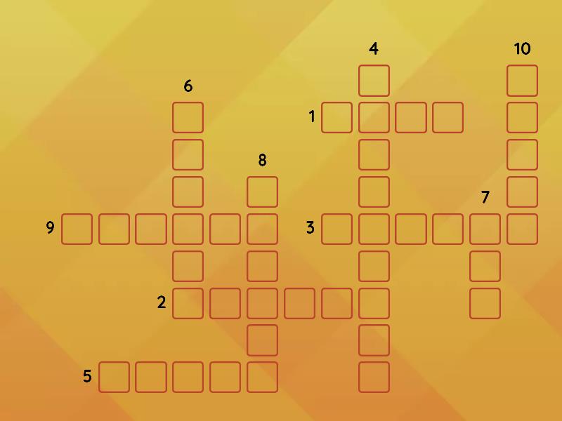 Irregular verbs 7 / Find the past participle - Crossword