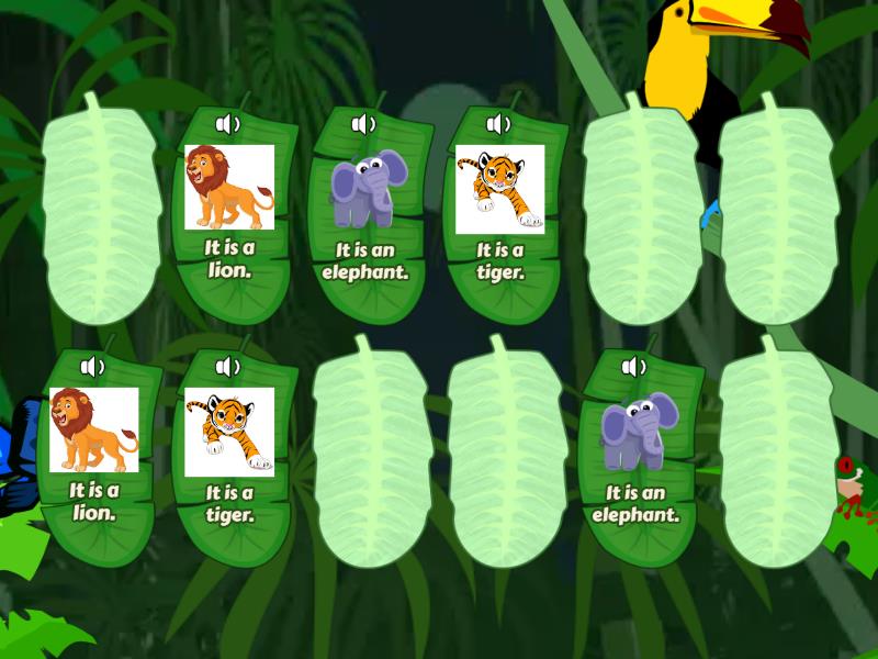 Plants and animals-1 - Matching pairs