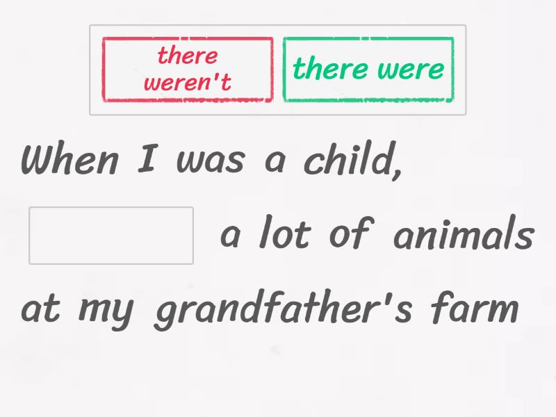 THERE WERE (2) - Complete the sentence