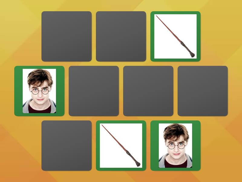 HARRY POTTER - Matching pairs