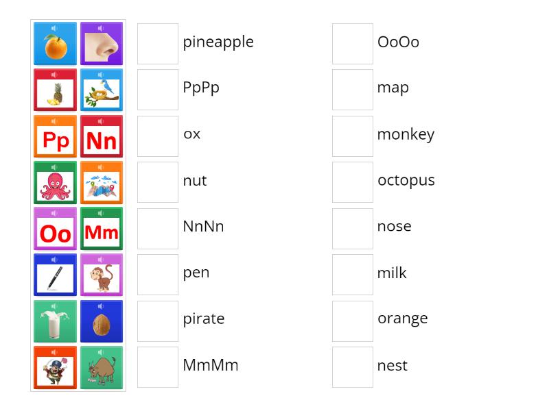 4. Phonics m n o p 005 - 范映如 - Une las parejas
