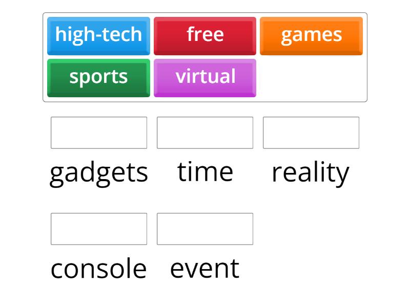 Collocations - Match up
