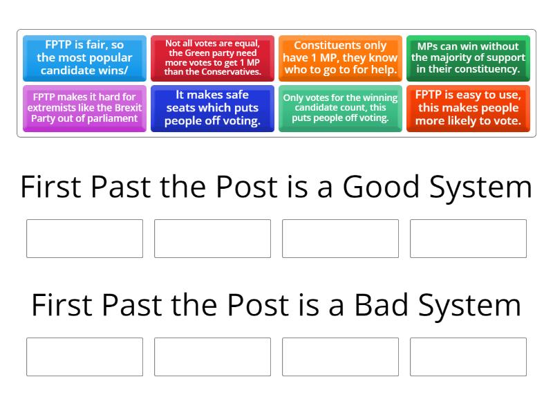 FPTP - Group sort