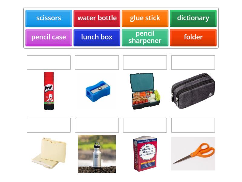 School things - Match up
