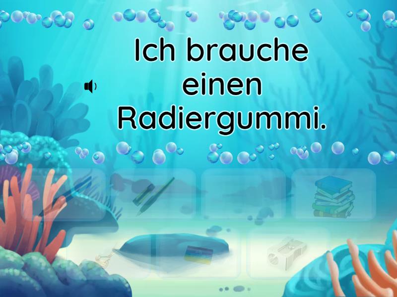 JD2 Ich brauche einen Bleistift - Find the match