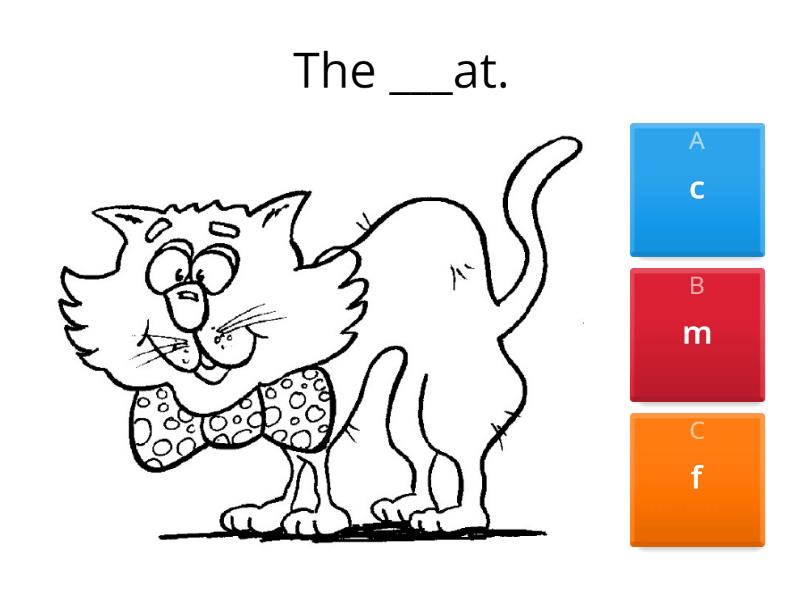 Cat on the mat - Cuestionario