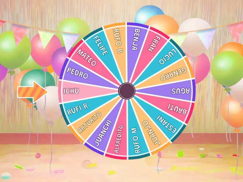 Random Student Picker - Spin the wheel