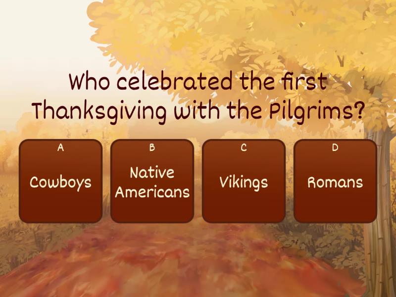 Thanksgiving - Quiz