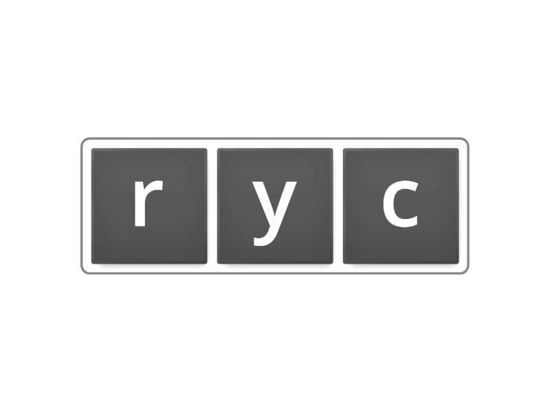 Regular verbs - Anagrama