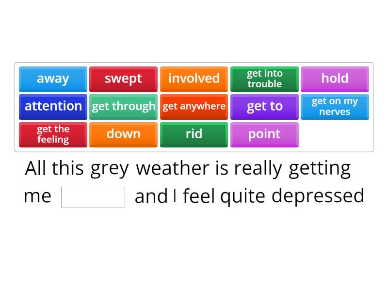 Talk about survival - Complete the sentence