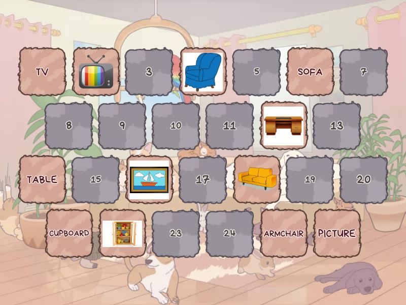 2°. OBJECTS IN A ROOM - Parejas