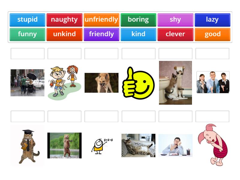 character match - Match up