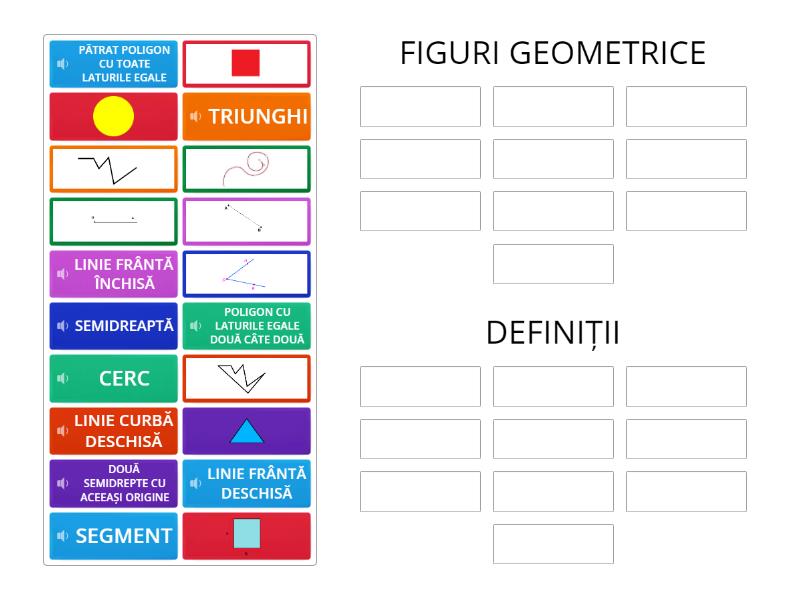 ELEMENTE INTUITIVE DE GEOMETRIE - Group sort