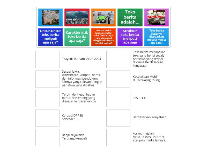 Teks berita Games - Match up