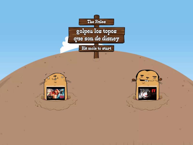 Disney - Whack-a-mole