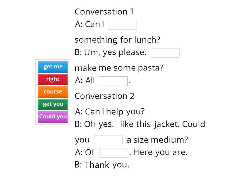 SO A1 Unit 5C How to make requests and offers - complete - Complete the ...