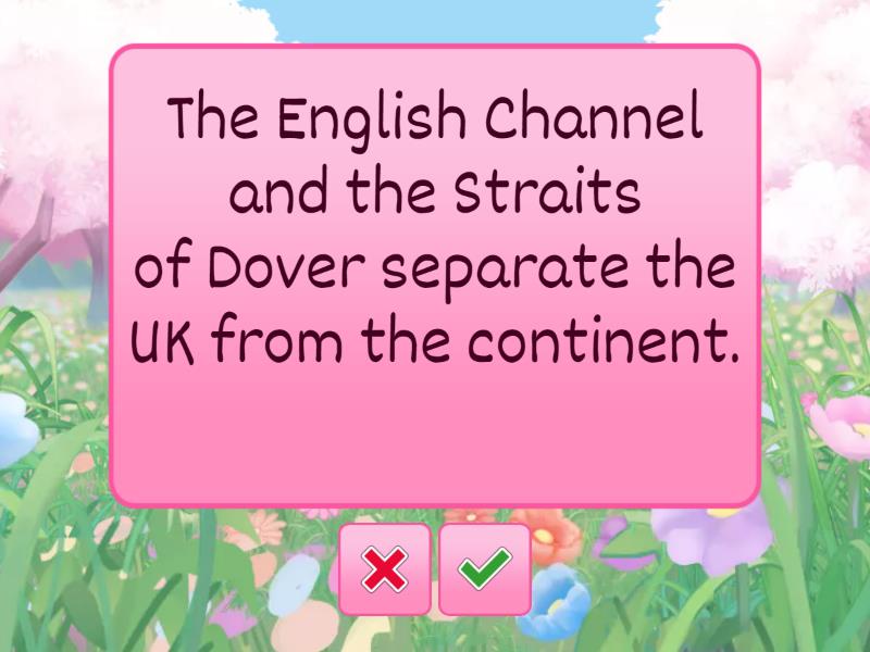 The UK - Flash cards