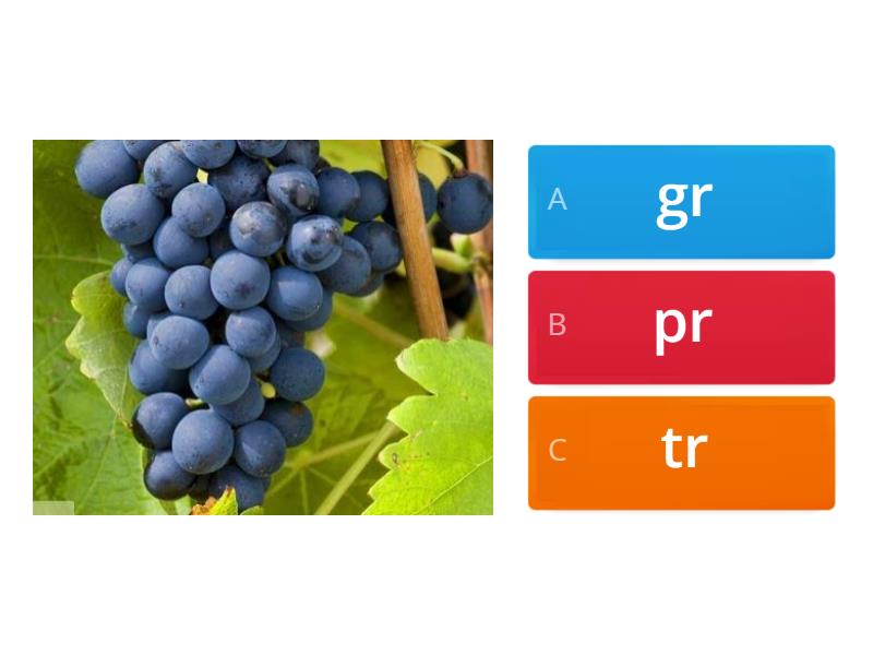 gr, pr, tr - Quiz