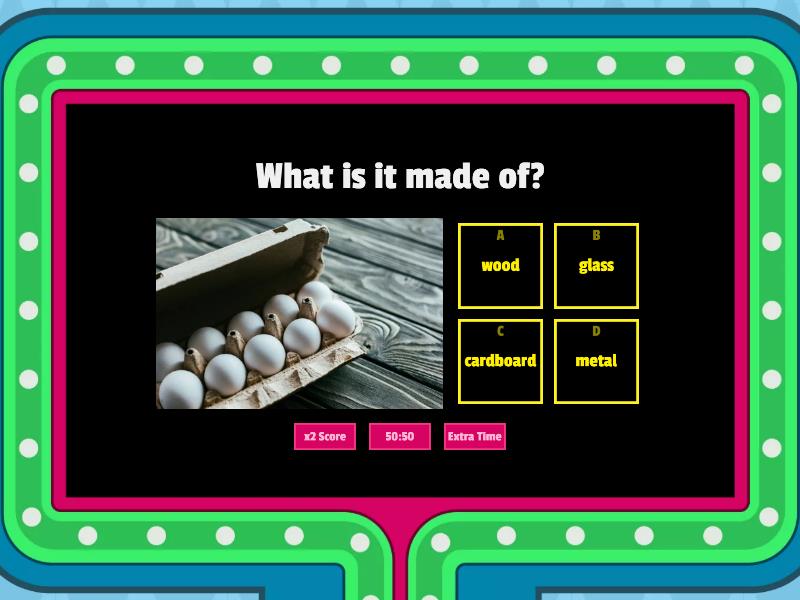 Time for a challenge - Gameshow quiz