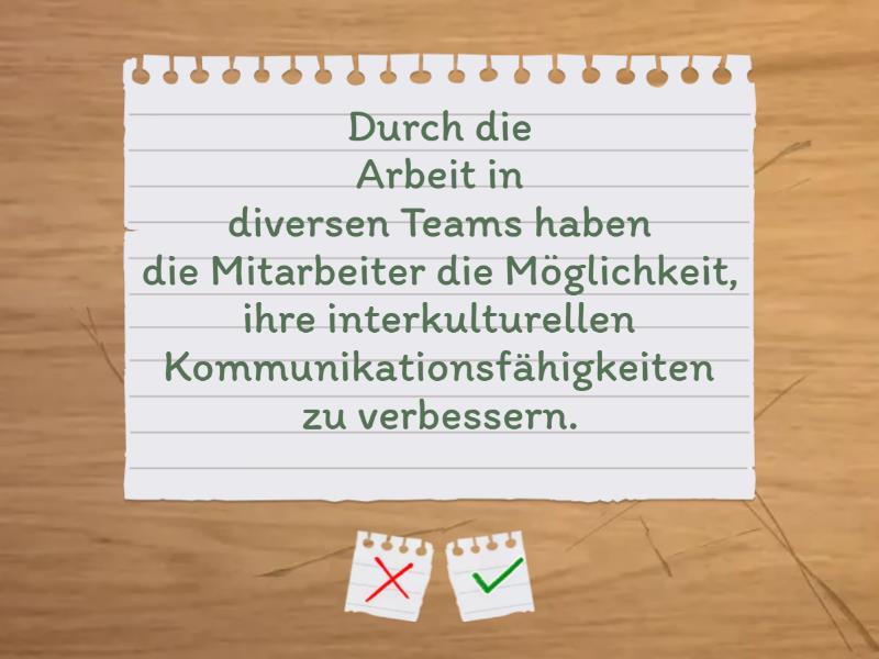 Vielfalt B2.2 L18 Berufliche Diversität - diskutieren Sie die Thesen ...