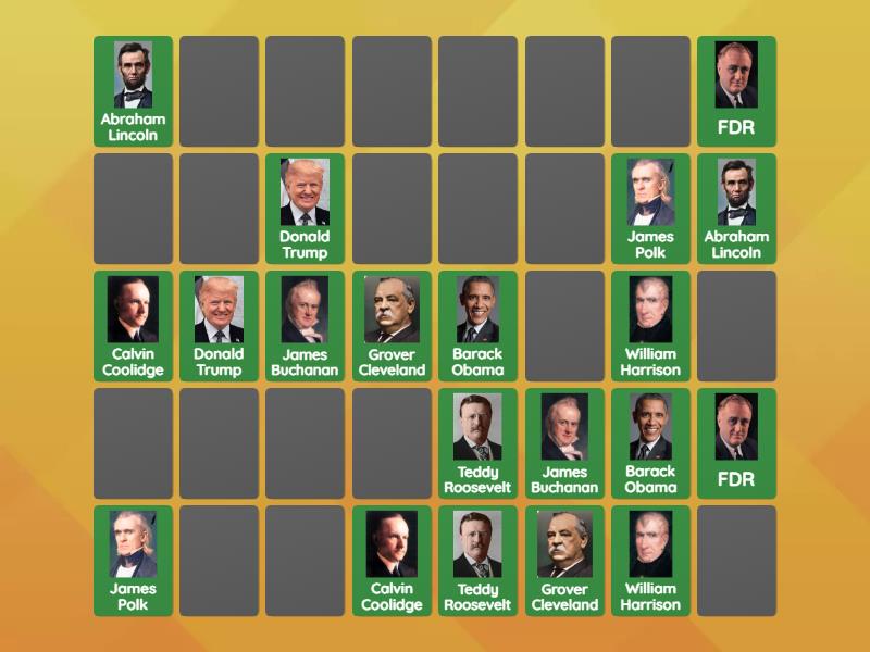 President match - Matching pairs