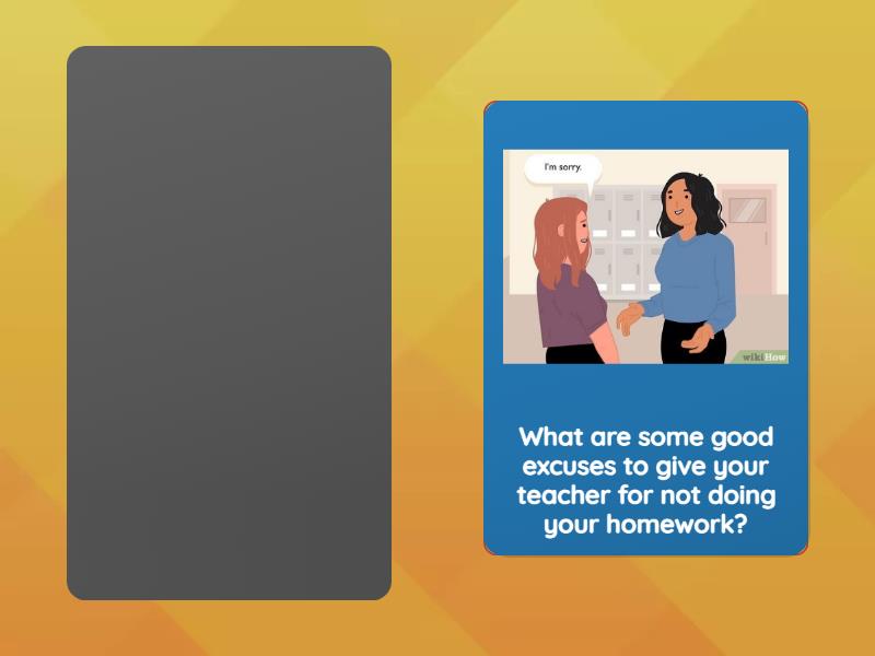 Speaking cards. Homework - Cartas al azar