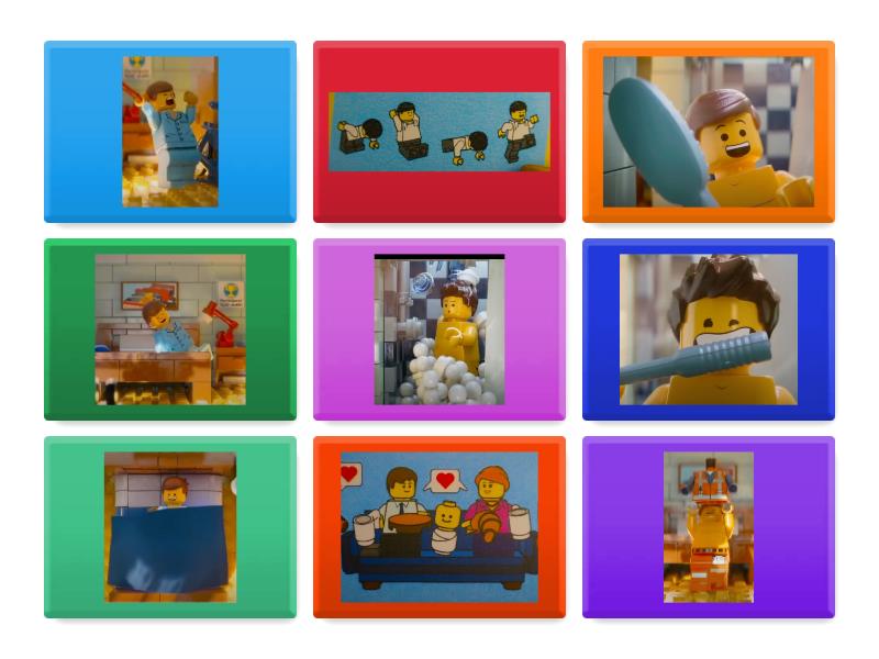 Emmet's routine - Flip tiles